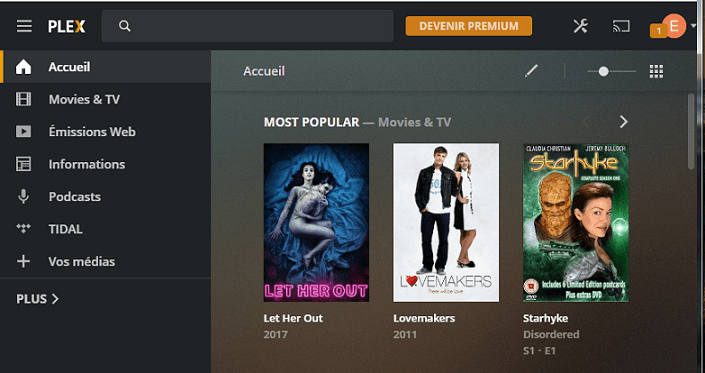 Plex: site pour regarder des films en entier gratuitement et légalement