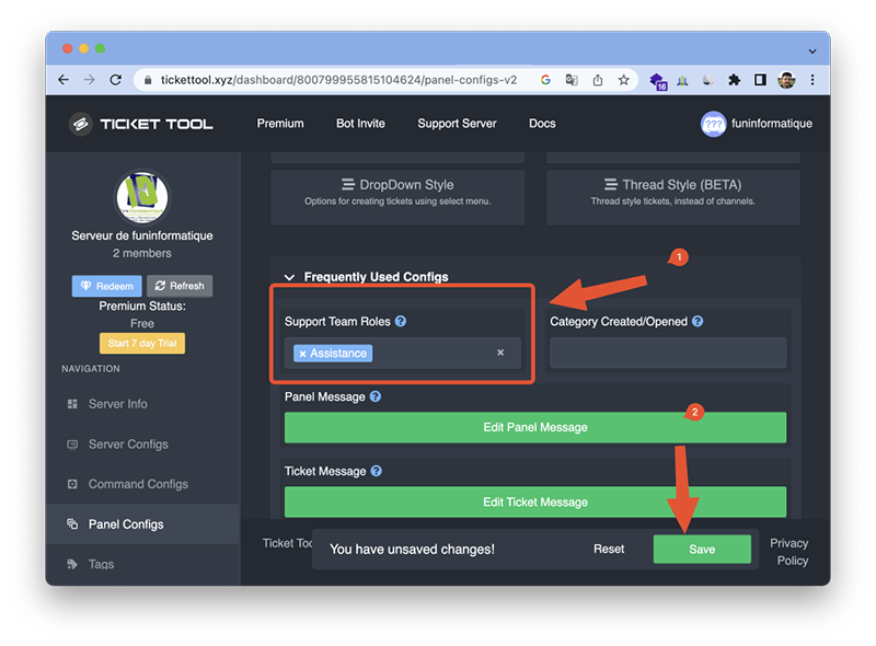 Comment configurer Ticket Tool sur votre serveur Discord